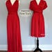 Ruby Red Bridesmaid Dresses infinity dress dress dress