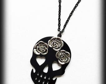 Skull and roses | Etsy
