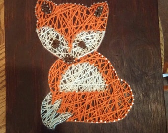 Fox string art | Etsy