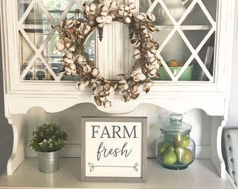 Farm fresh sign | Etsy