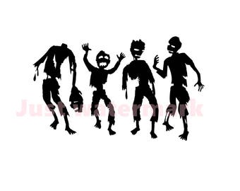 Zombie svg | Etsy