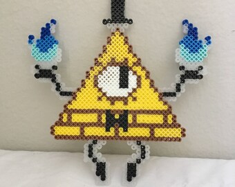 Gravity Falls Bill Cipher Perler Bead Cross Stitch Pattern