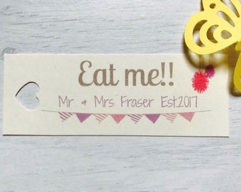Eat me tags | Etsy