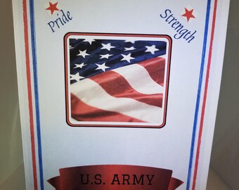 Army basic training graduation card BCT military congrats