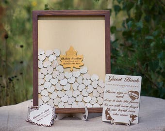 Fall guest book | Etsy