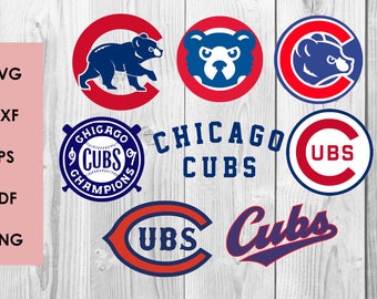 Chicago cubs svg | Etsy