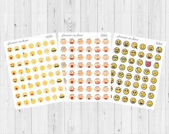 Emotion stickers | Etsy