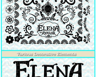 Elena svg | Etsy