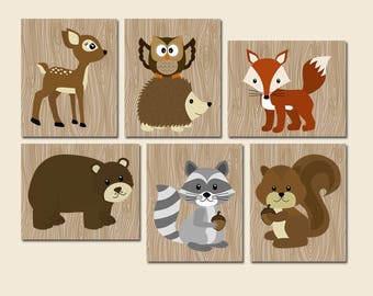 Woods forest animal | Etsy