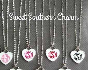 Heart necklace | Etsy