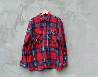 Flannel shirt | Etsy