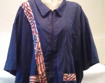American flag jacket | Etsy
