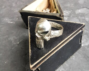 Punisher ring | Etsy