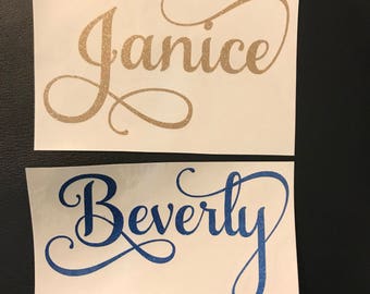Fancy decal | Etsy