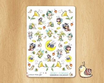 Fairy stickers | Etsy