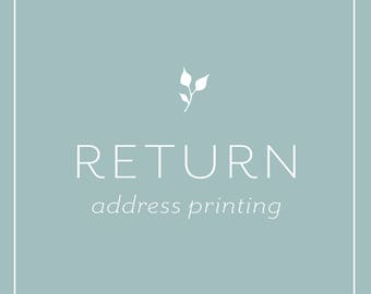 Envelope printing | Etsy