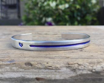 Thin blue line | Etsy