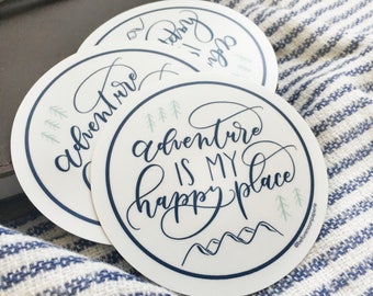 Adventure sticker | Etsy