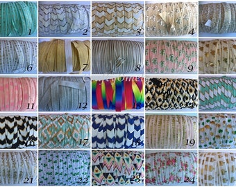 Fold over elastic | Etsy