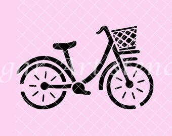 Bicycle stencil | Etsy