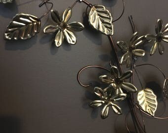 Brass wall art | Etsy