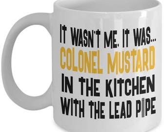 Colonel mustard | Etsy
