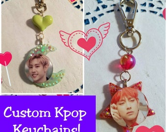 Kpop keychain | Etsy