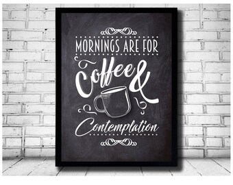 Coffee chalkboard | Etsy