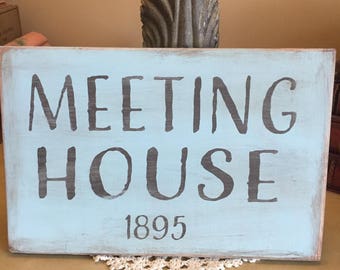 Meeting house | Etsy