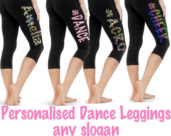 Dance leggings | Etsy