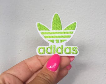 Adidas iron on patch | Etsy