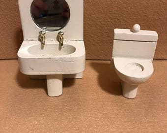 Miniature toilet | Etsy