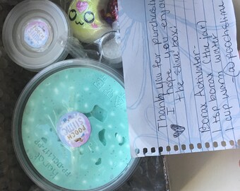 Mystery slime box | Etsy