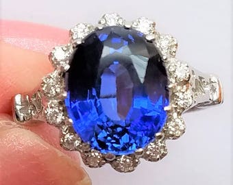 Sapphire ring | Etsy