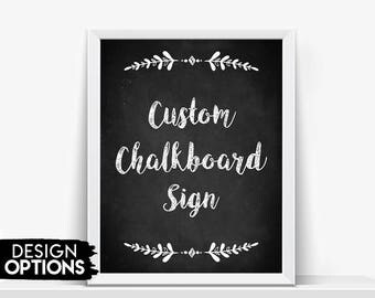 Chalkboard signs | Etsy