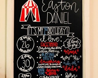 Custom birthday sign | Etsy