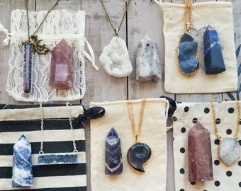 Crystal pendant | Etsy