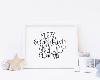 Merry everything | Etsy