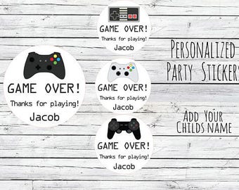 Game over tag | Etsy