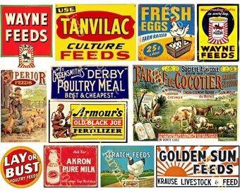 Feed store sign | Etsy