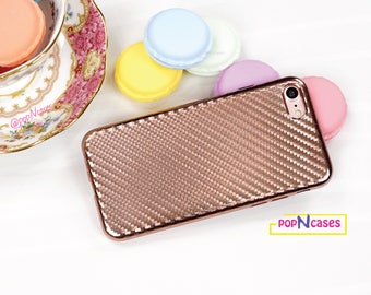 Rose gold phone case | Etsy