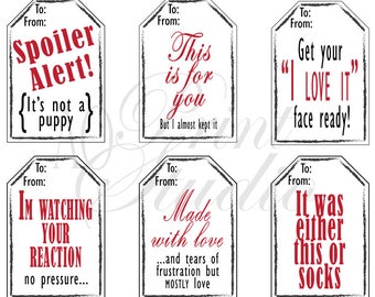 Printable gift tag | Etsy