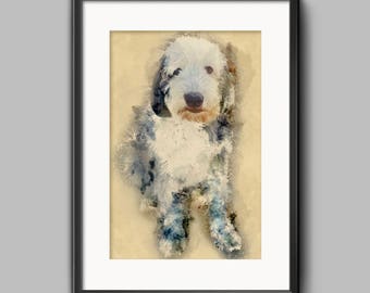 Custom pet drawing | Etsy