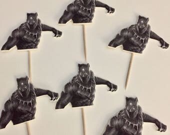 Black panther topper | Etsy