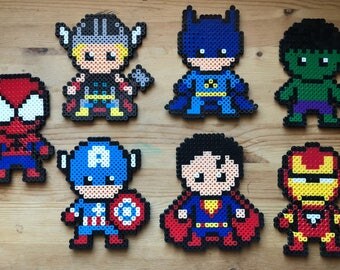 Spiderman perler | Etsy