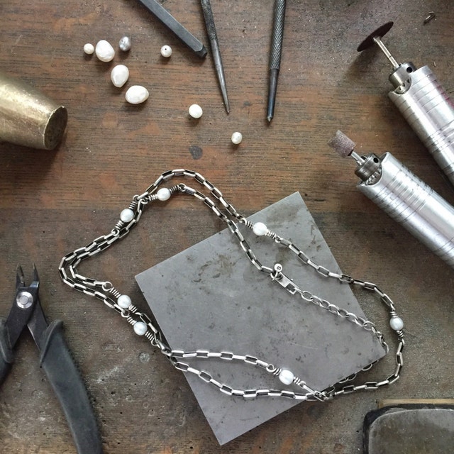 nature inspired handcrafted silver jewelry by SToNZ on Etsy