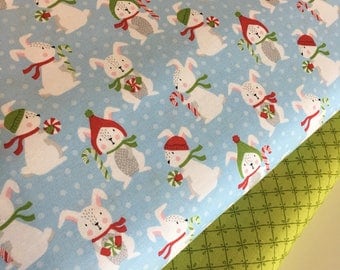Rabbit fabric | Etsy