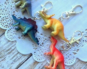 Dinosaur keychain | Etsy