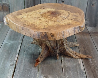 Tree stump table | Etsy