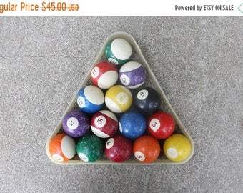 Vintage pool balls | Etsy